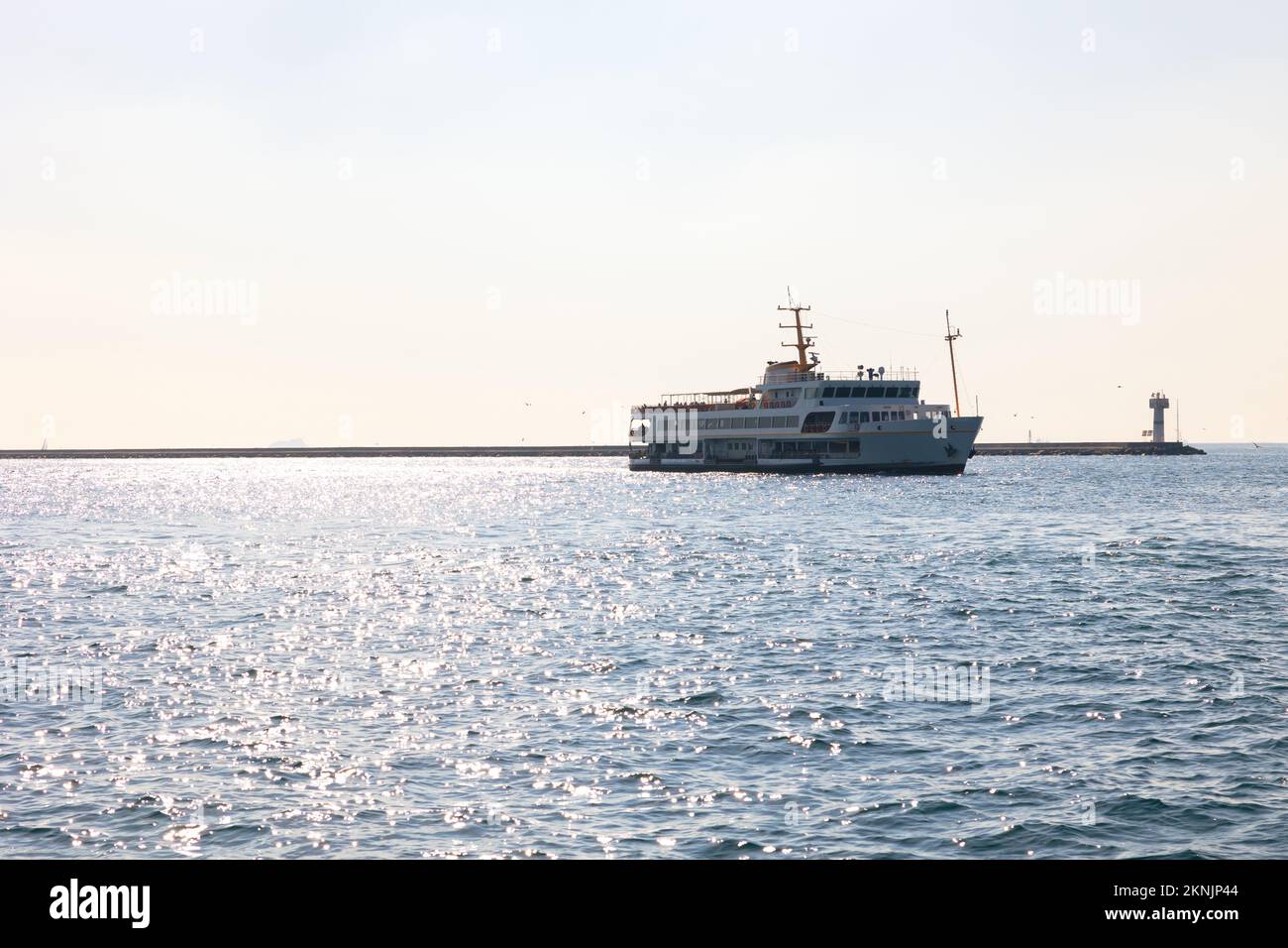 Famous ferries of Istanbul. Travel to Istanbul background photo ...