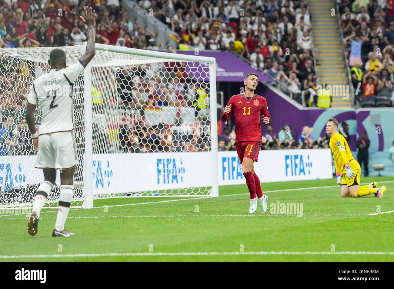 AL KHOR, 27-11-2022, Al Bayt Stadium, World Cup 2022 in Qatar, game ...