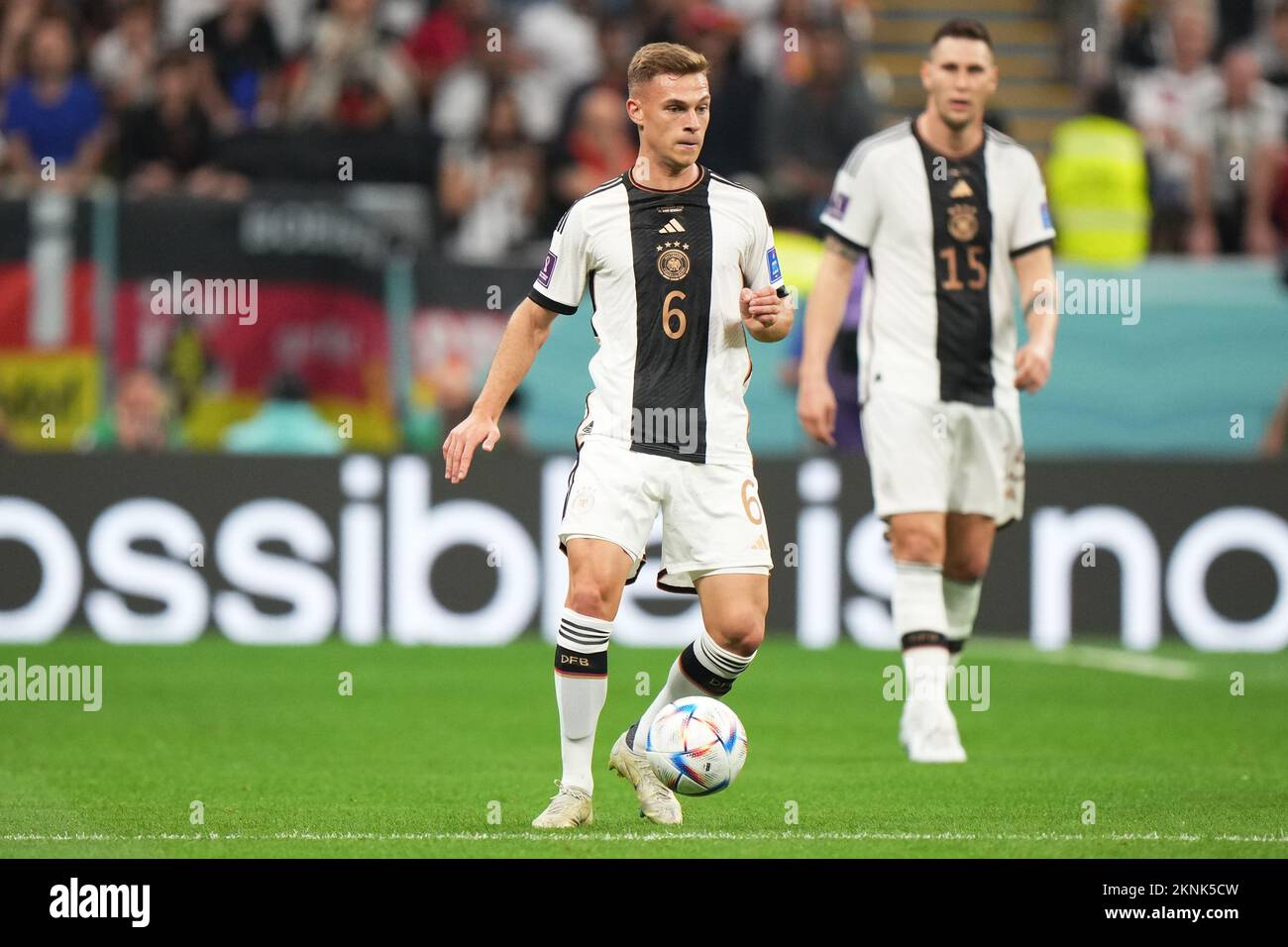 Joshua Kimmich of Germany during the FIFA World Cup Qatar 2022 match ...
