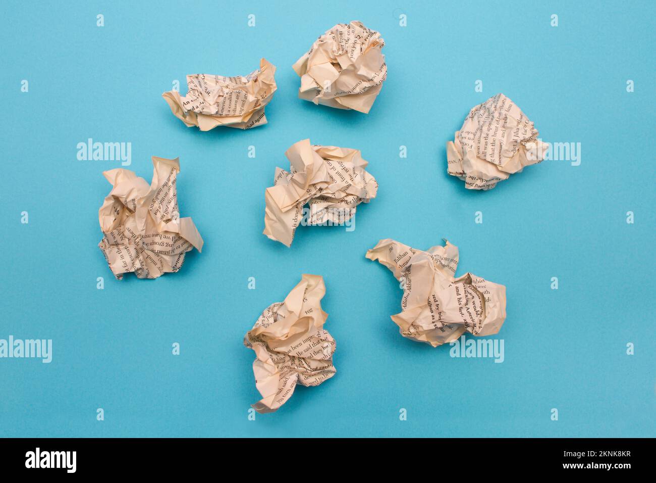 Scrunched up paper hi-res stock photography and images - Alamy