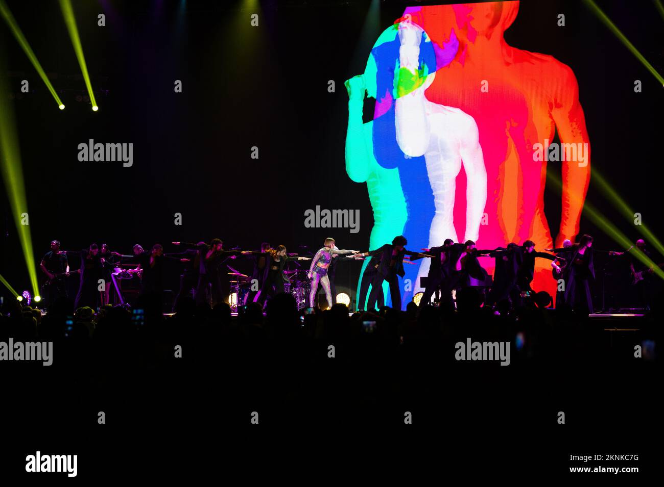 Alessandra Amoroso performs last night in Jesolo (VE) for the first ...