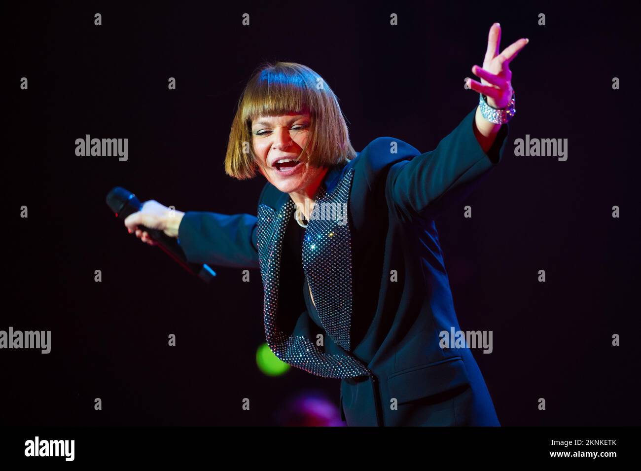 Alessandra Amoroso performs last night in Jesolo (VE) for the first ...