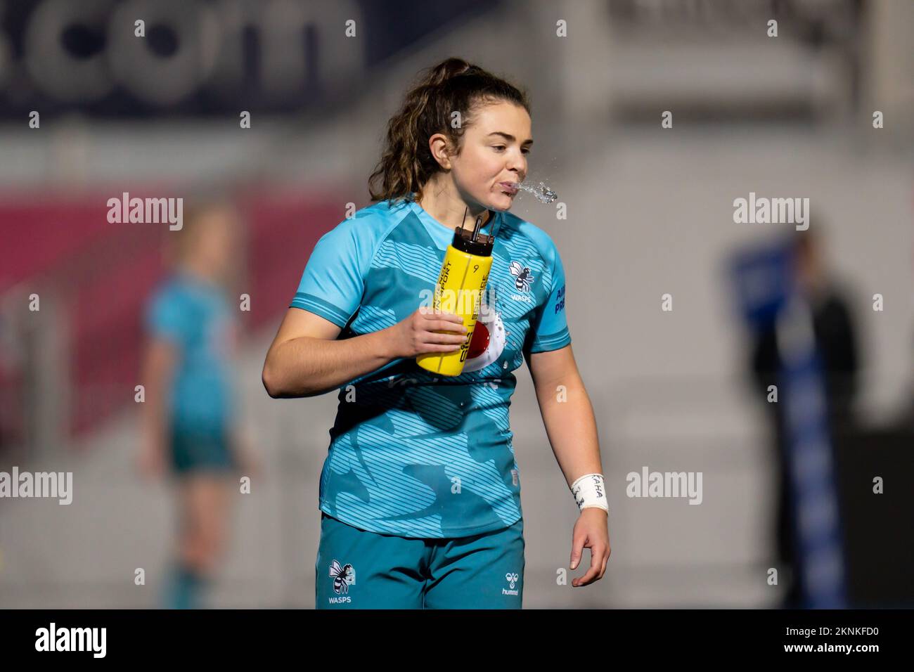Eloise Hayward #9 of Wasps Women during the Women's Allianz Premier 15 ...