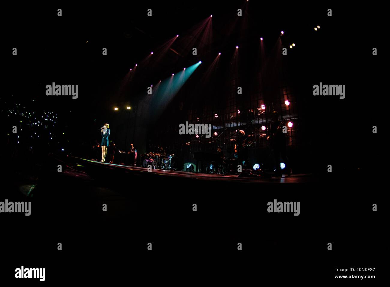 Alessandra Amoroso performs last night in Jesolo (VE) for the first ...