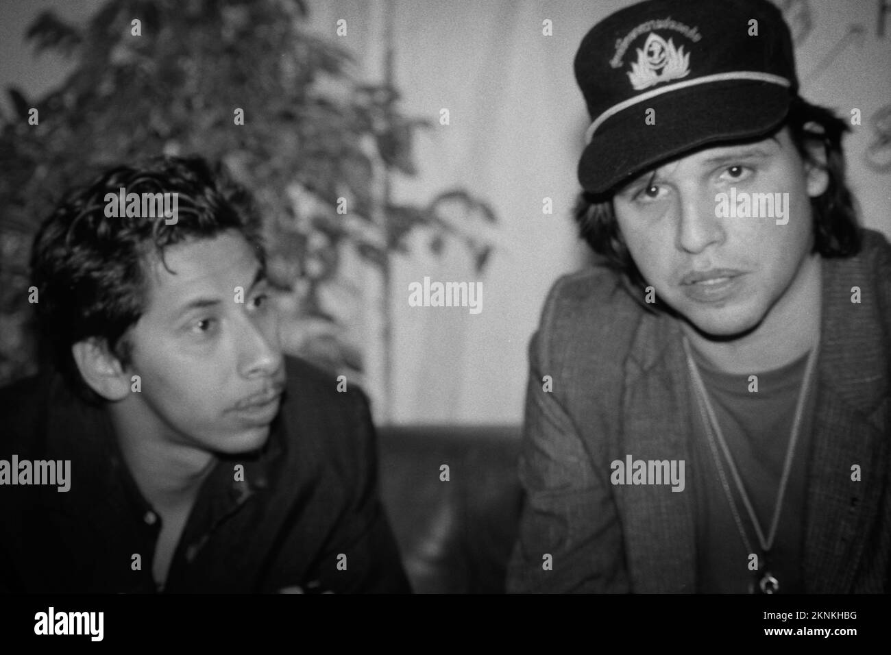 The Gun Club (Kid Congo POwers and Jeffrey Lee Pierce) giving an ...