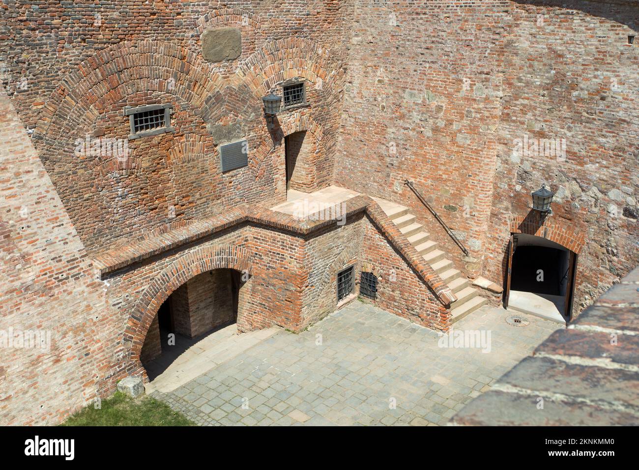 Špilberk Castle, monument of the city of Brno, entrance to the ...