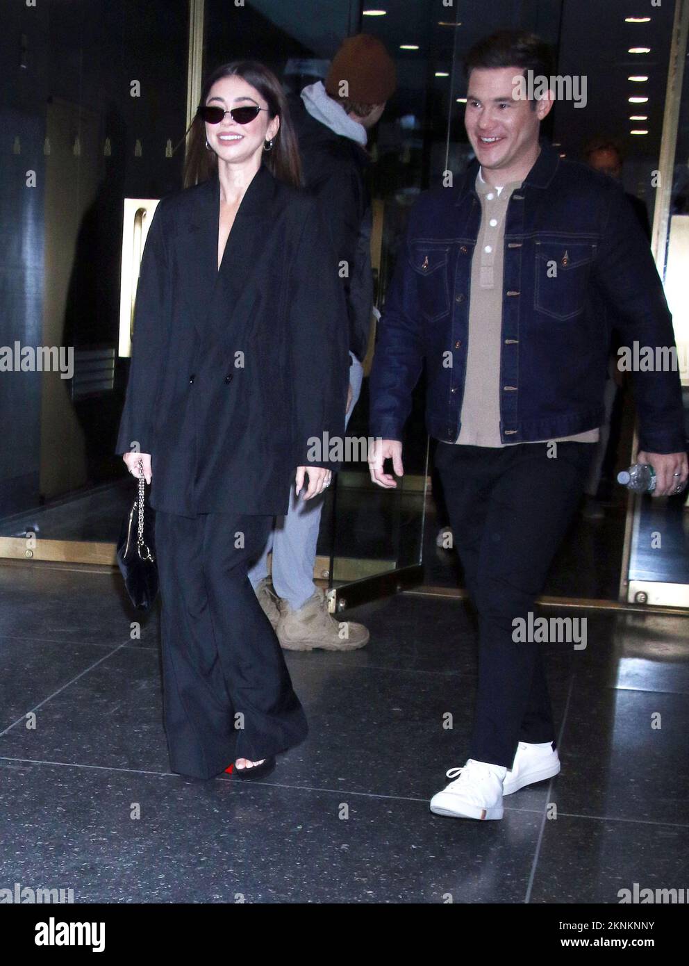 Celebrities At The Today Show Studios -PICTURED: Sarah Hyland, Adam ...