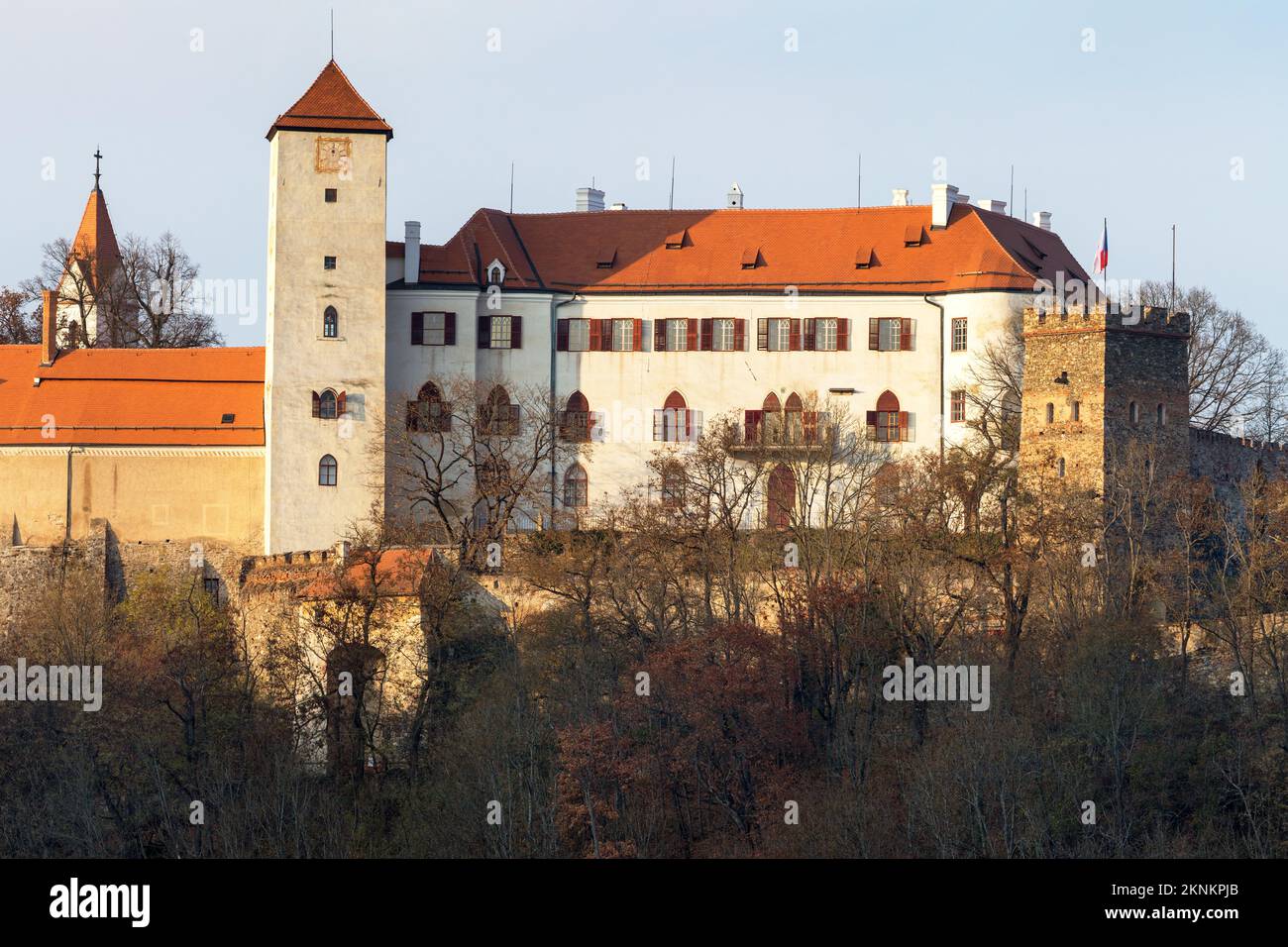 Bitov castle, South Moravia, Czech Republic, Gothic and renaissance ...