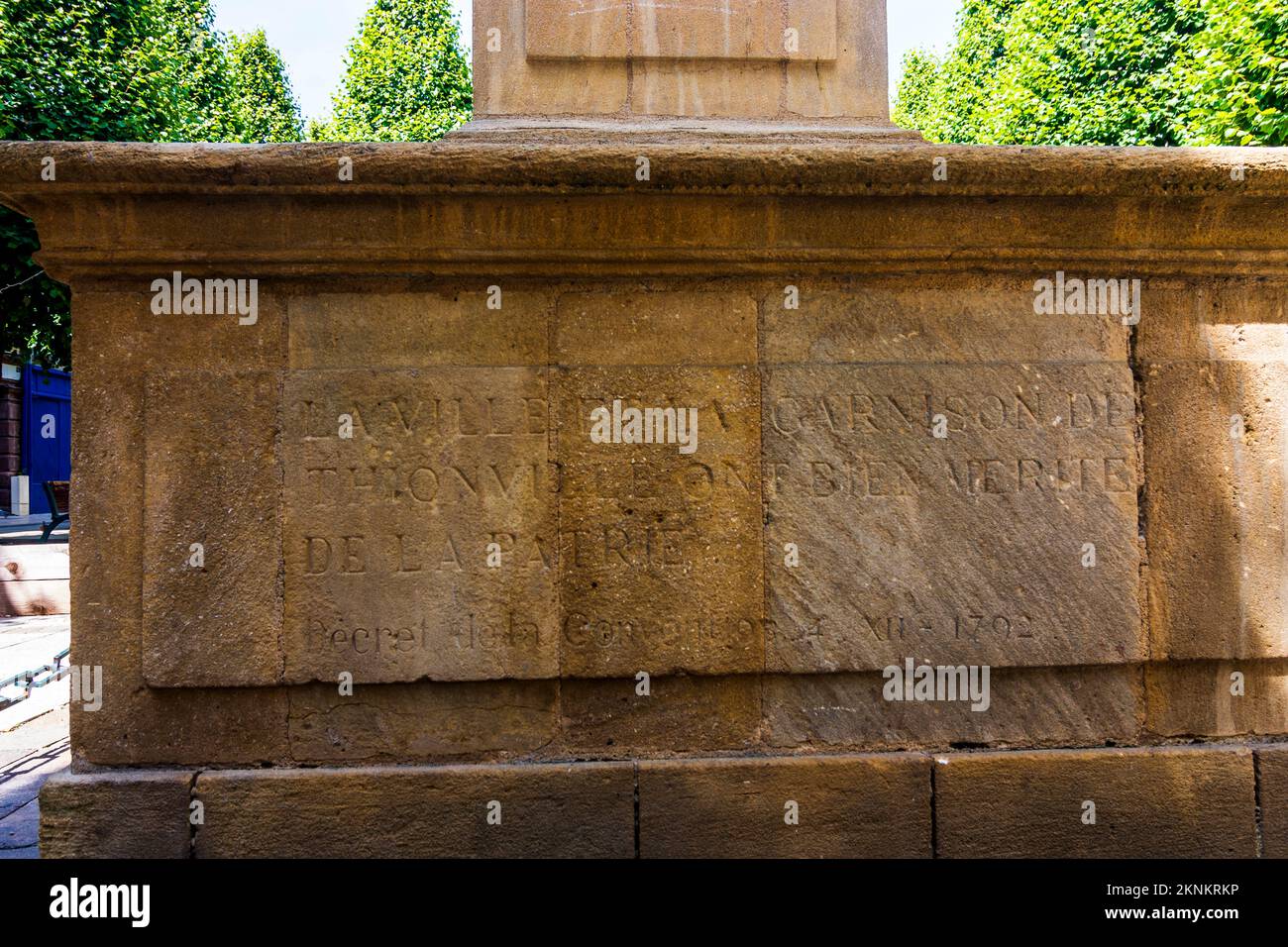Thionville (Diedenhofen): Monument Autel de la Patrie (Altar of the ...