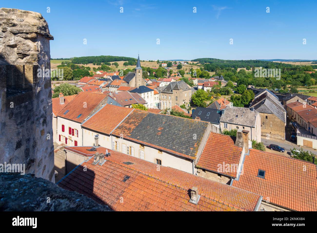 Rodemack (Rodemachern, Ruedemaacher): Château fort castle Rodemack ...
