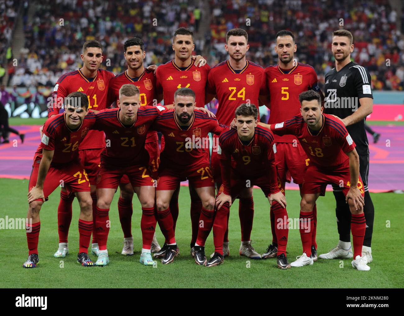 Al Khor, Qatar. 27th November 2022; Al Bayt Stadium, Al Khor, Qatar ...