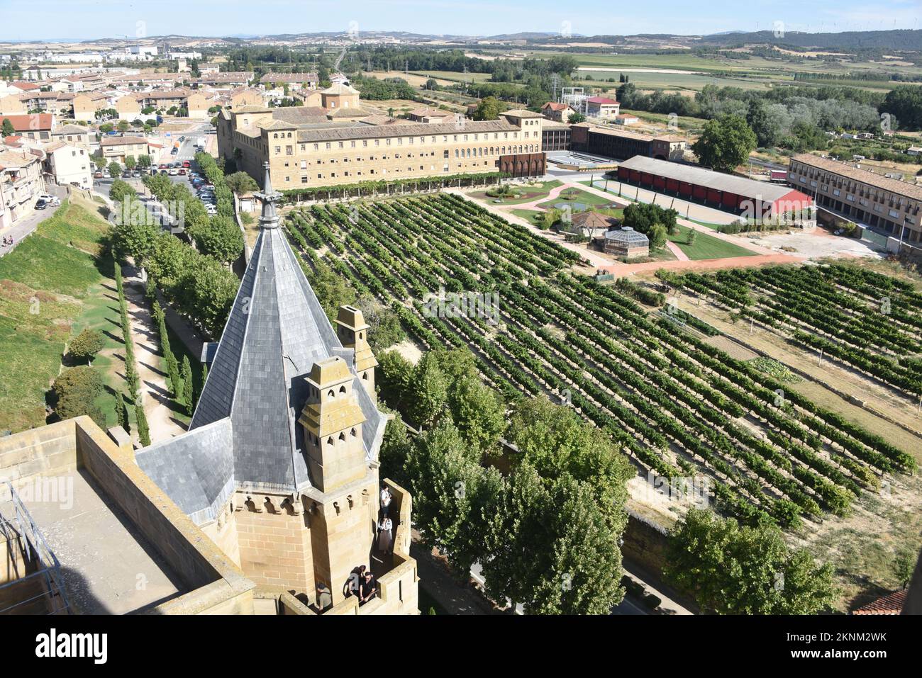 Olite, Spain - Aug 31, 2022: Palace of the Kings of Navarre of Olite ...