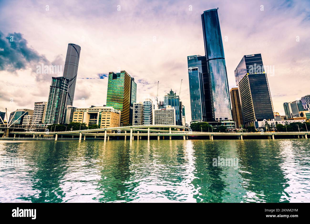Brisbane nighttime view hi-res stock photography and images - Alamy