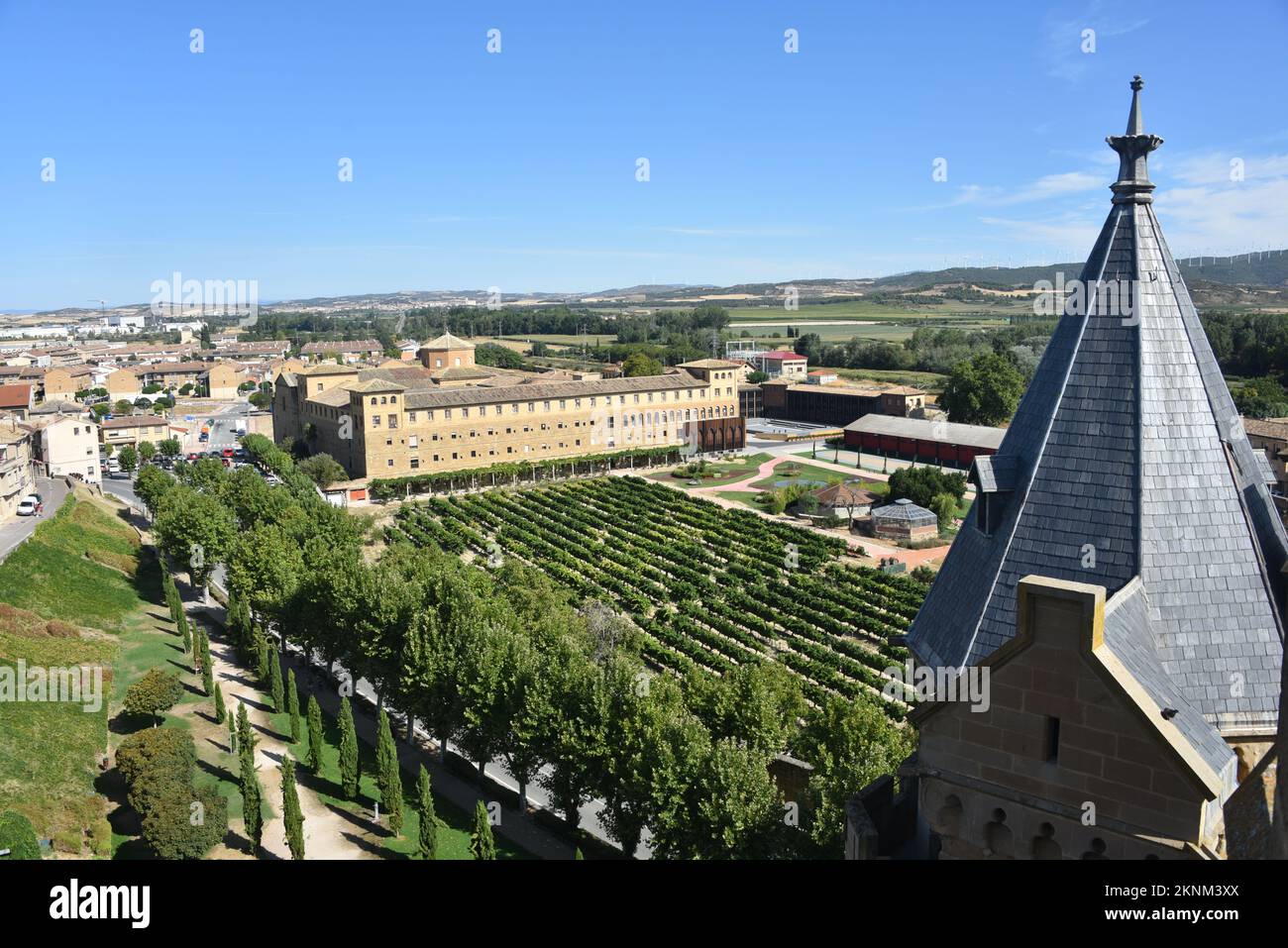 Olite, Spain - Aug 31, 2022: Palace of the Kings of Navarre of Olite ...