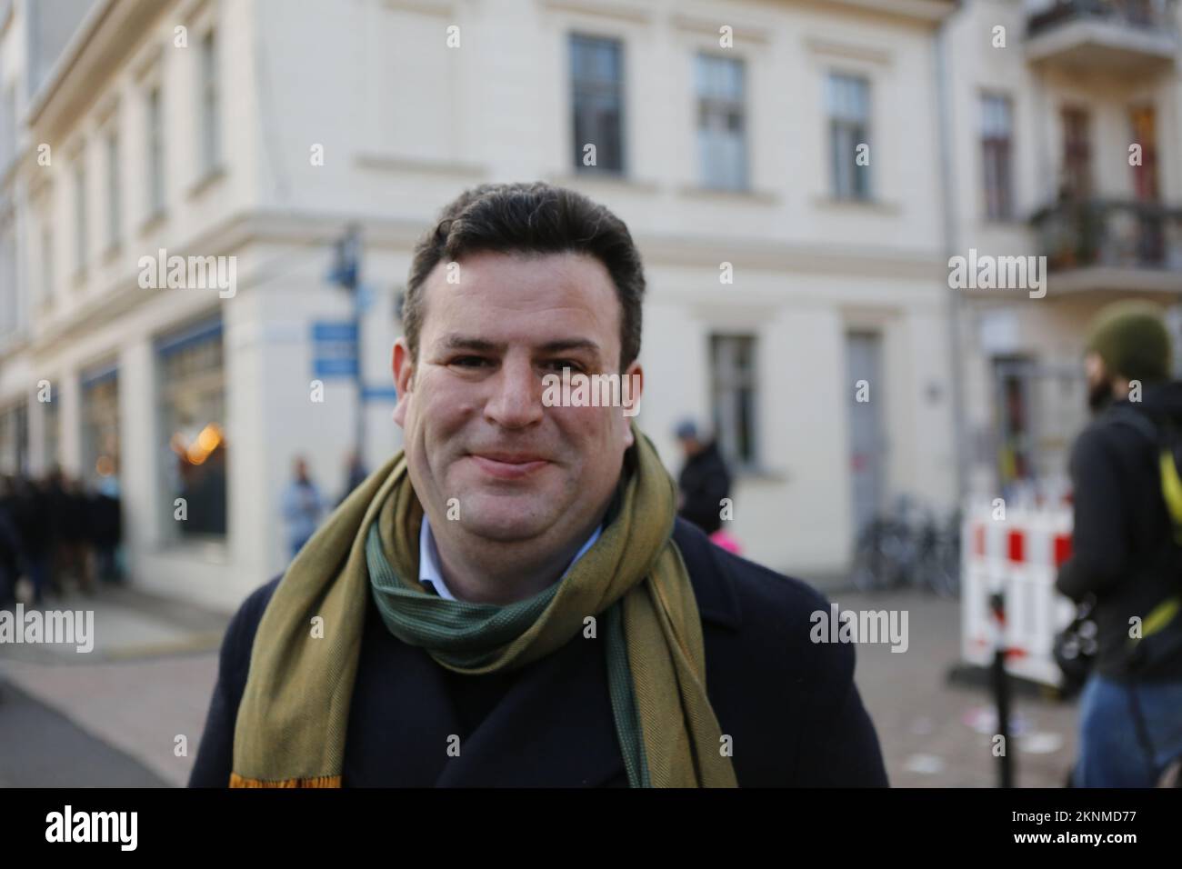 11/27/2022, Potsdam, Germany, Hubertus Heil at the Christmas market ...