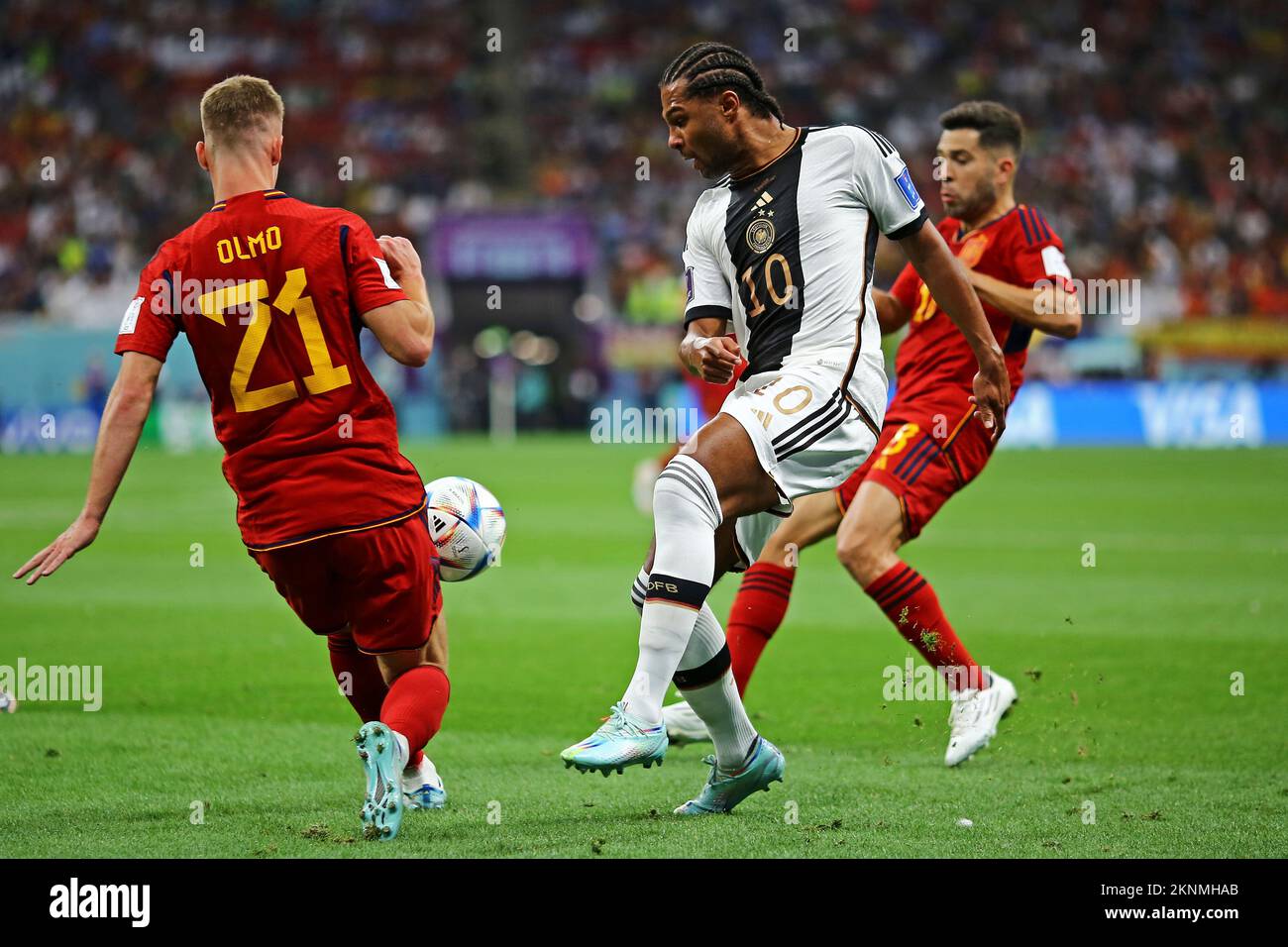 Al Khor, Qatar. 27th November 2022; Al Bayt Stadium, Al Khor, Qatar ...