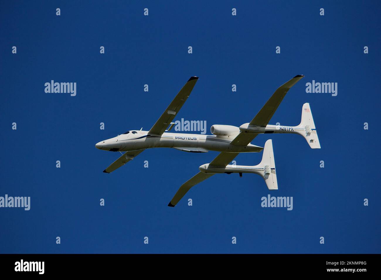 Proteus model 281 scaled composite aircraft Stock Photo - Alamy