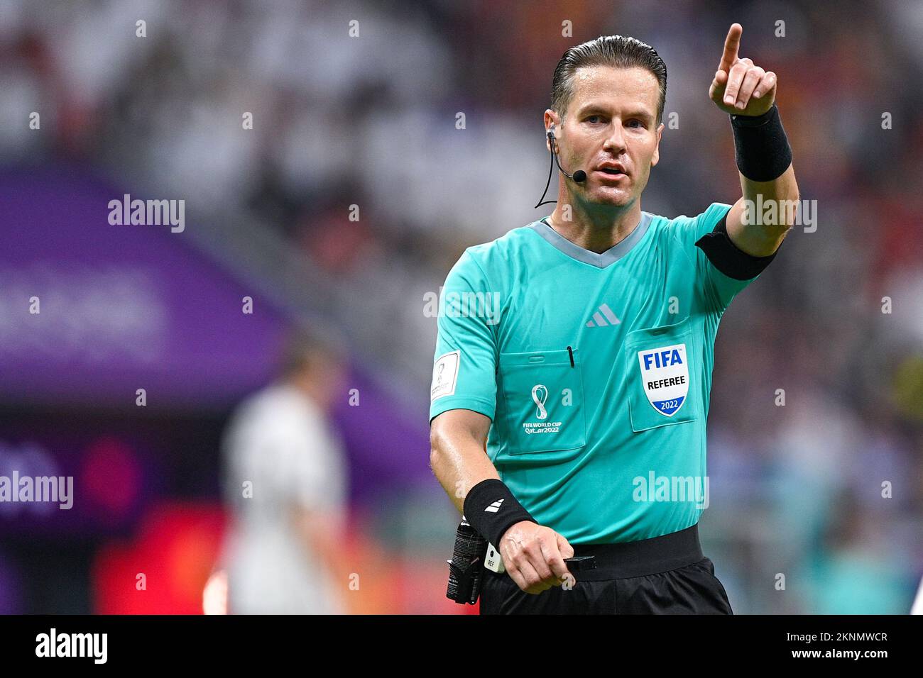Al Khor, Qatar. 27th Nov, 2022. AL KHOR, QATAR - NOVEMBER 28: Referee ...
