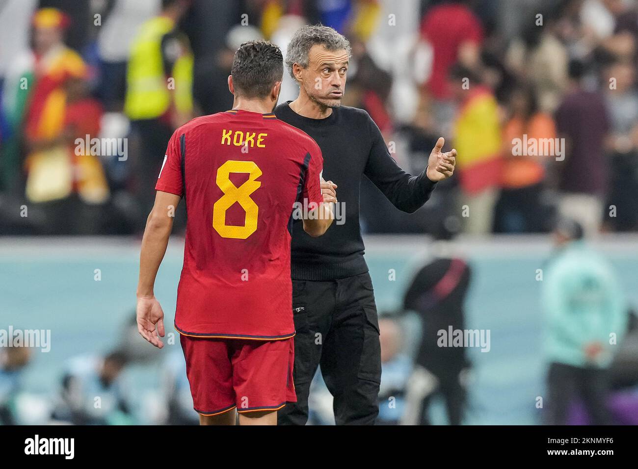 AL KHOR, 27-11-2022, Al Bayt Stadium, World Cup 2022 in Qatar, game ...