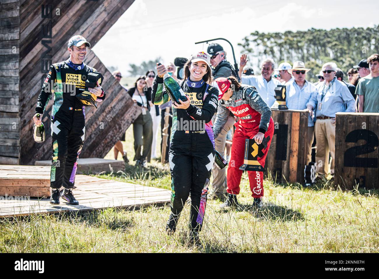 11/27/2022 - Sebastien Loeb (FRA), Team X44, and Cristina Gutierrez ...