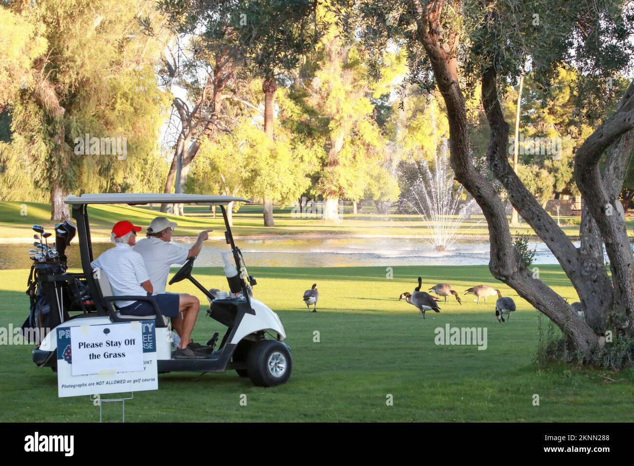 Orange Tree Golf Course, Scottsdale Stock Photo - Alamy