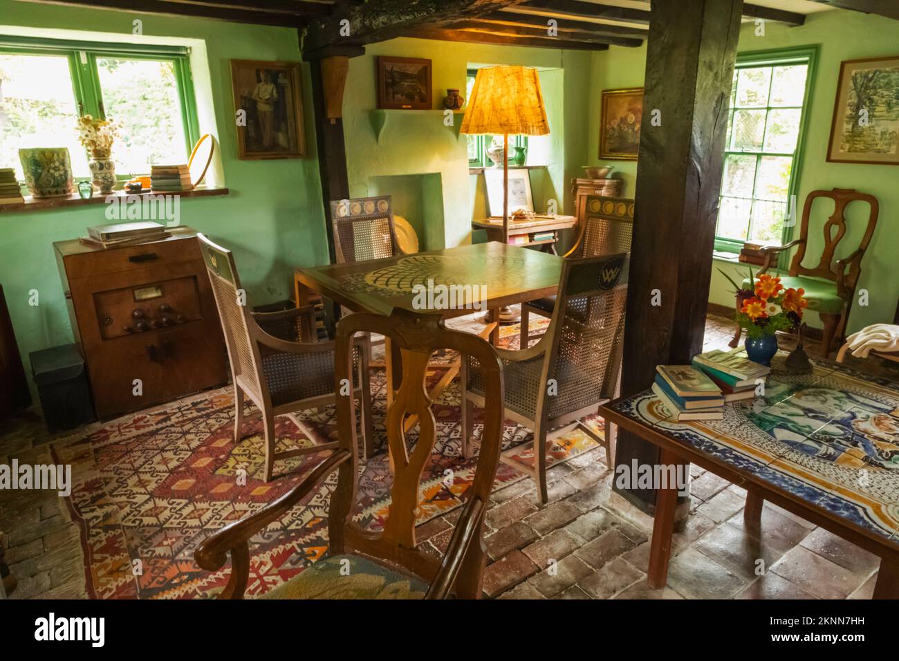 England, East Sussex, Lewes, Rodmell Village, Monk's House the Former ...