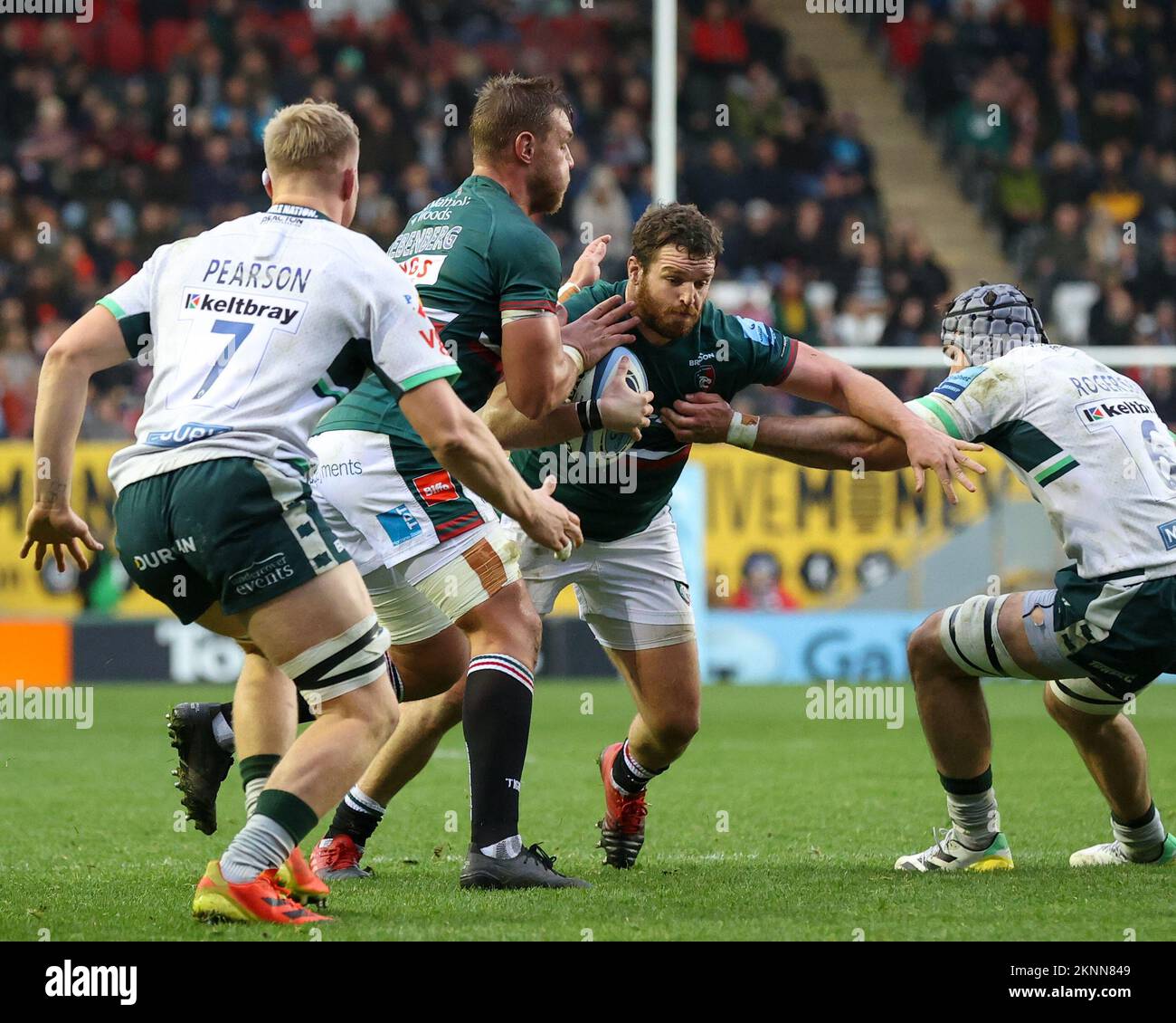 Julian montoya leicester tigers hi-res stock photography and images - Alamy