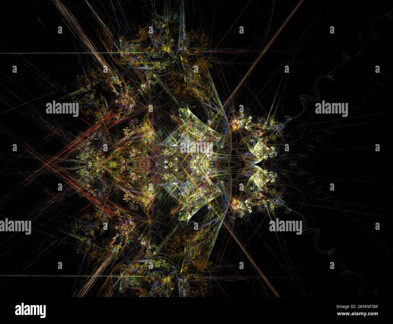 Imaginatory lush fractal texture image abstract background Stock Photo ...