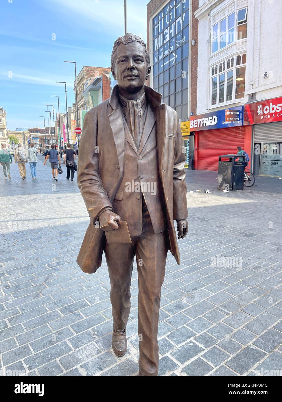 Brian epstein statue hi-res stock photography and images - Alamy