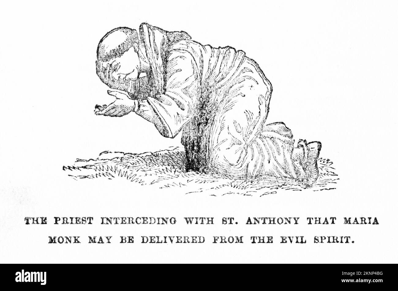 Maria monk Black and White Stock Photos & Images - Alamy