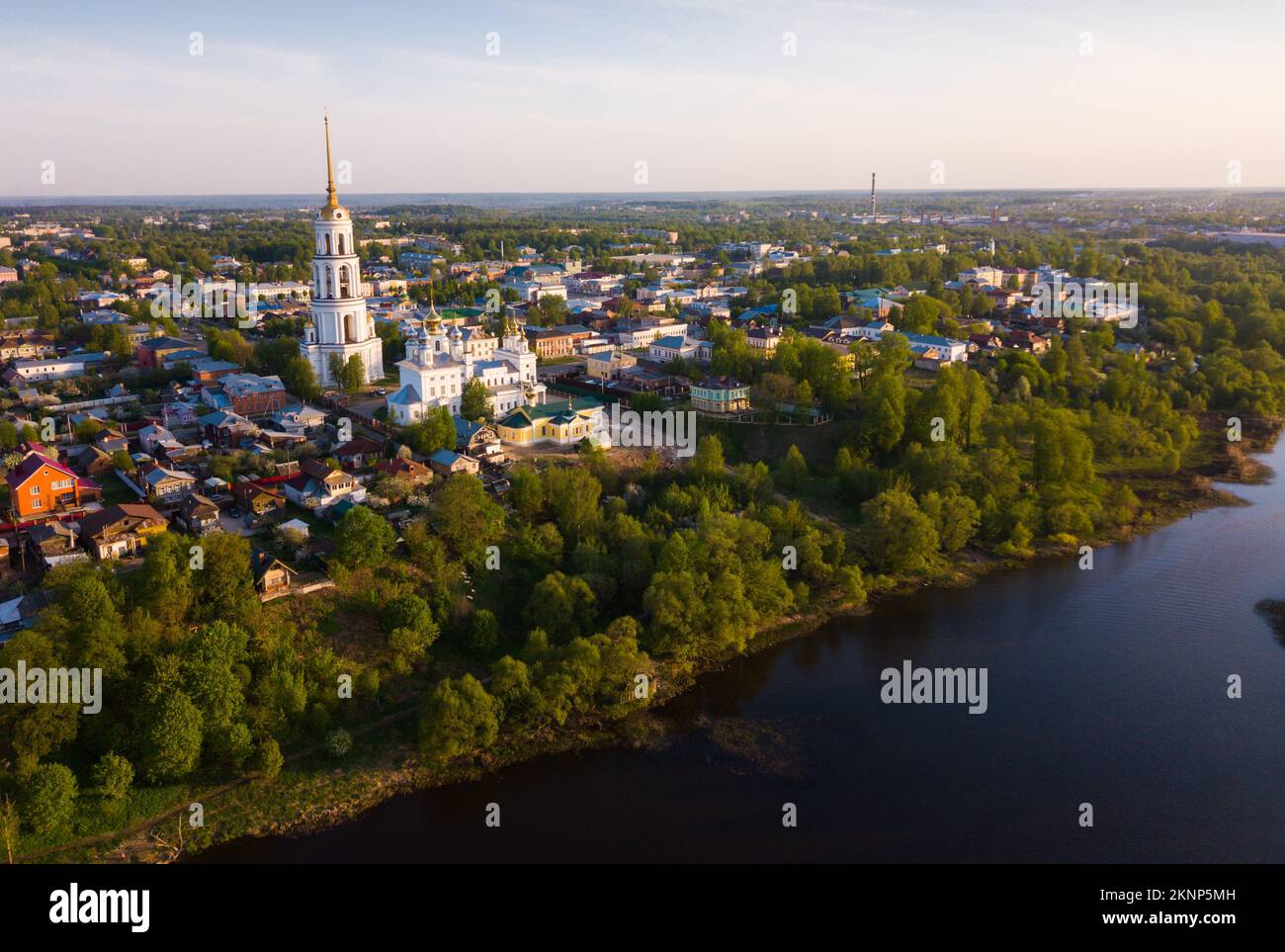 Aerial view of Shuya Stock Photo - Alamy