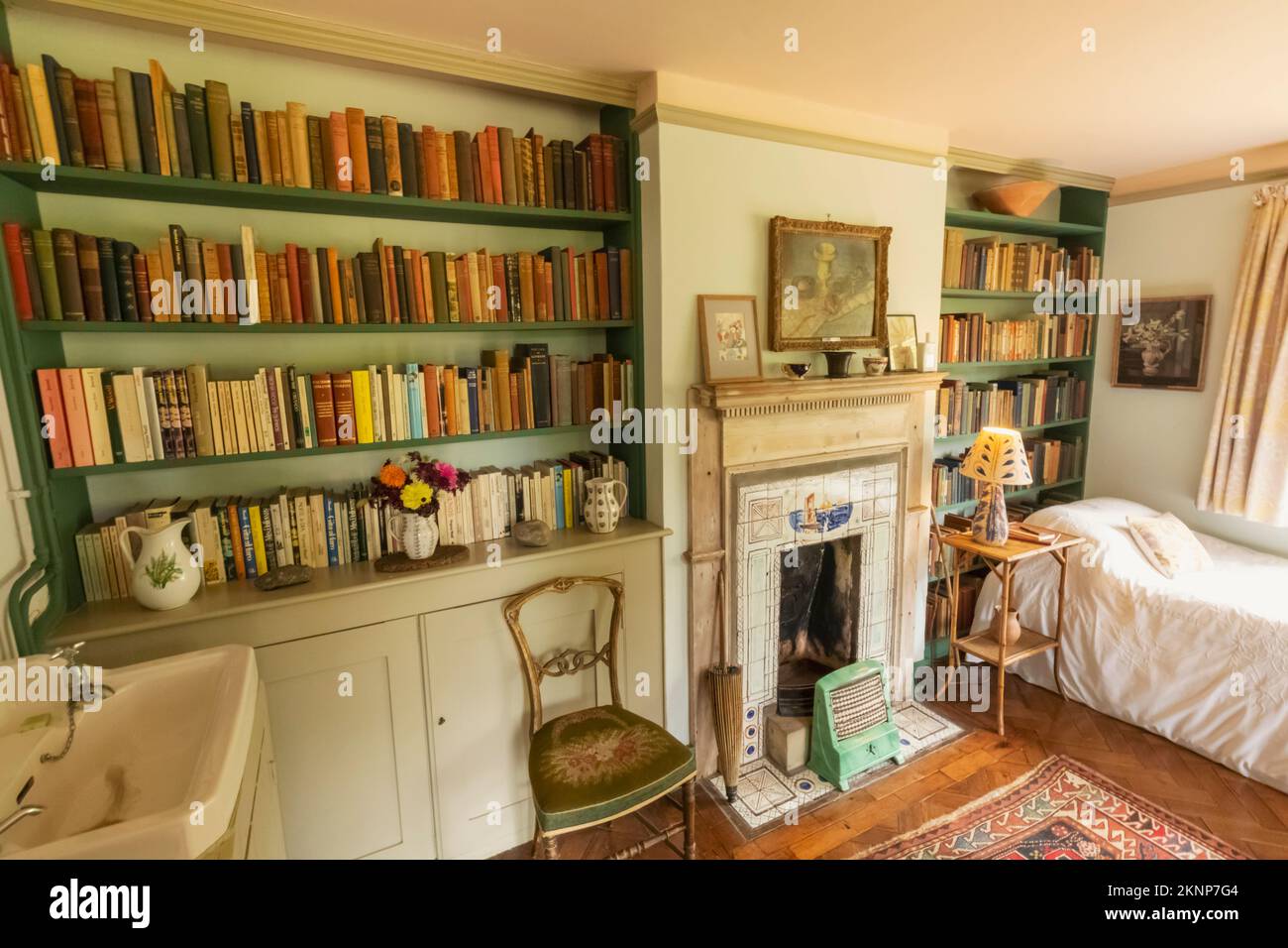 England, East Sussex, Lewes, Rodmell Village, Monk's House the Former ...