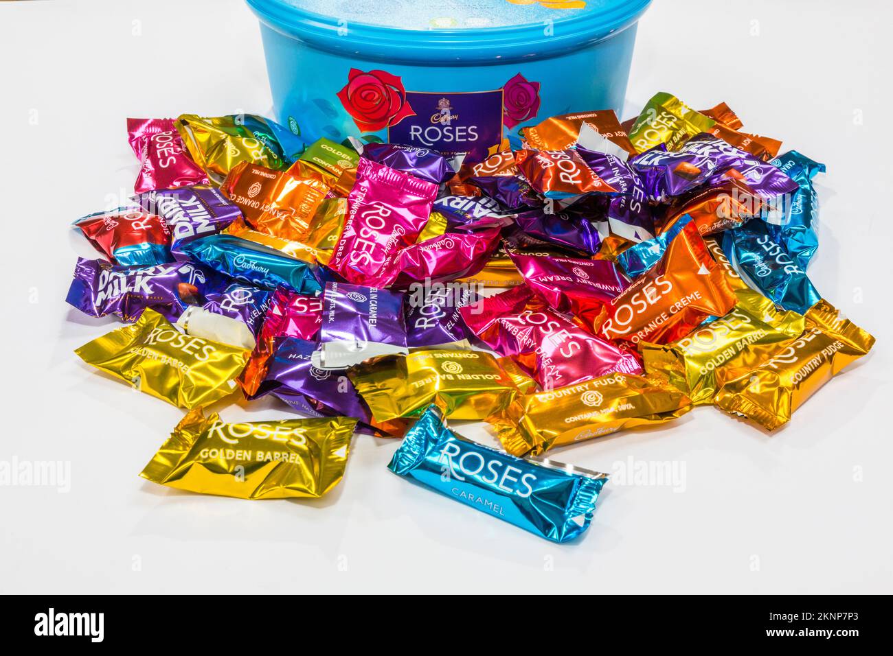 Cadbury roses chocolates box hi-res stock photography and images - Alamy