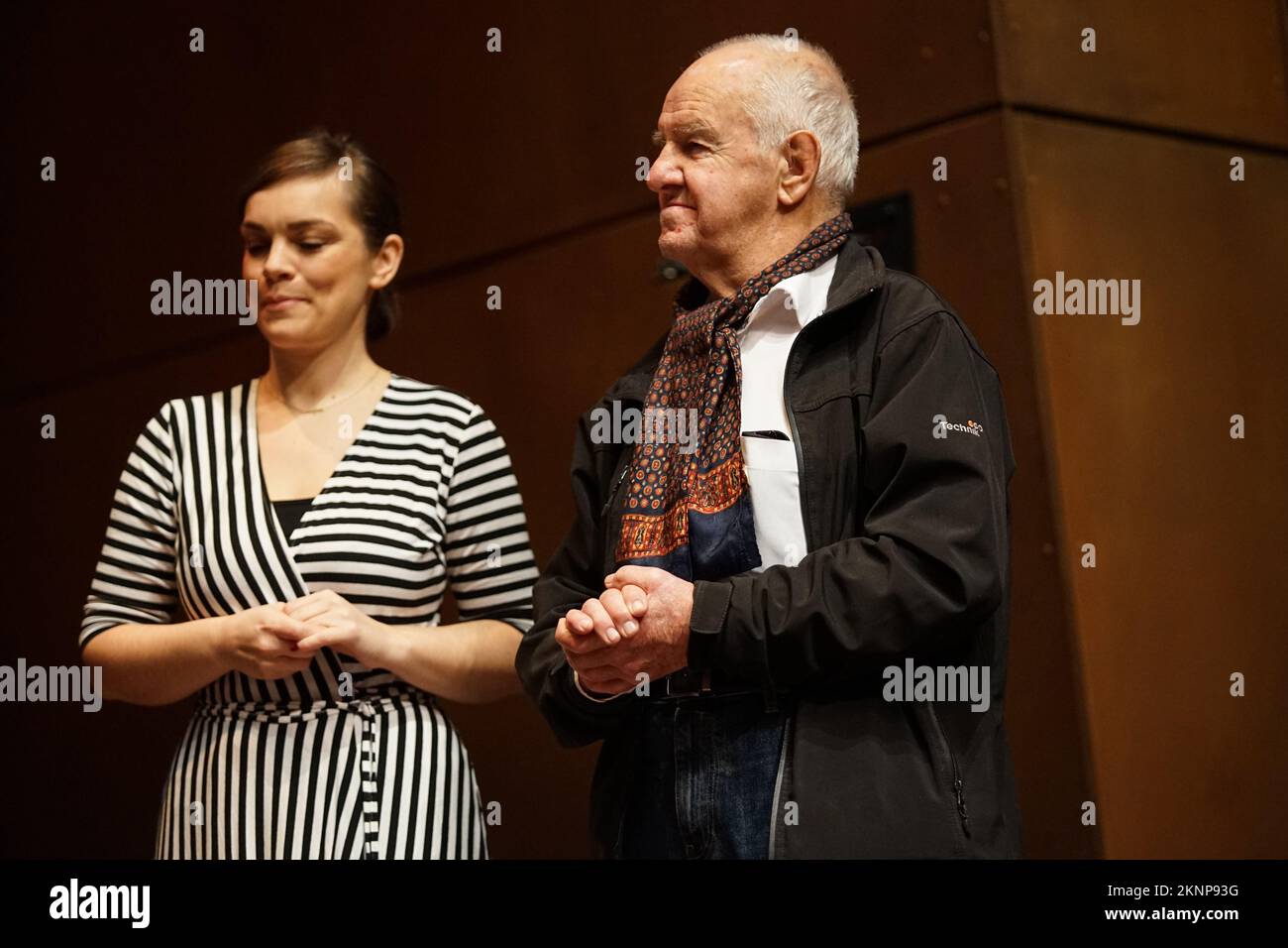 Gdansk, Poland. 27th Nov, 2022. Jozef Kaczkowski, father of the late ...
