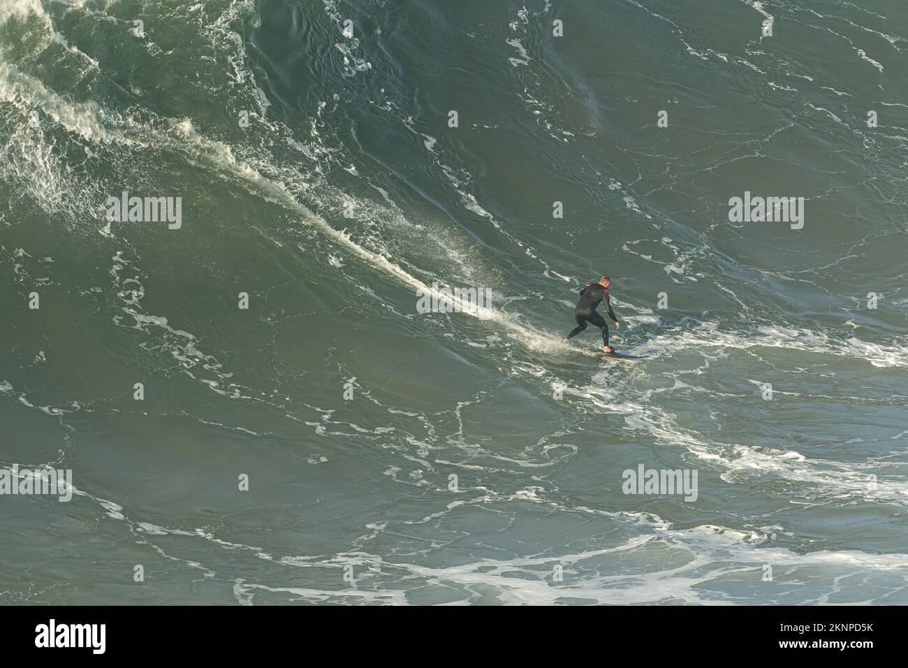 Nazare big wave hi-res stock photography and images - Alamy