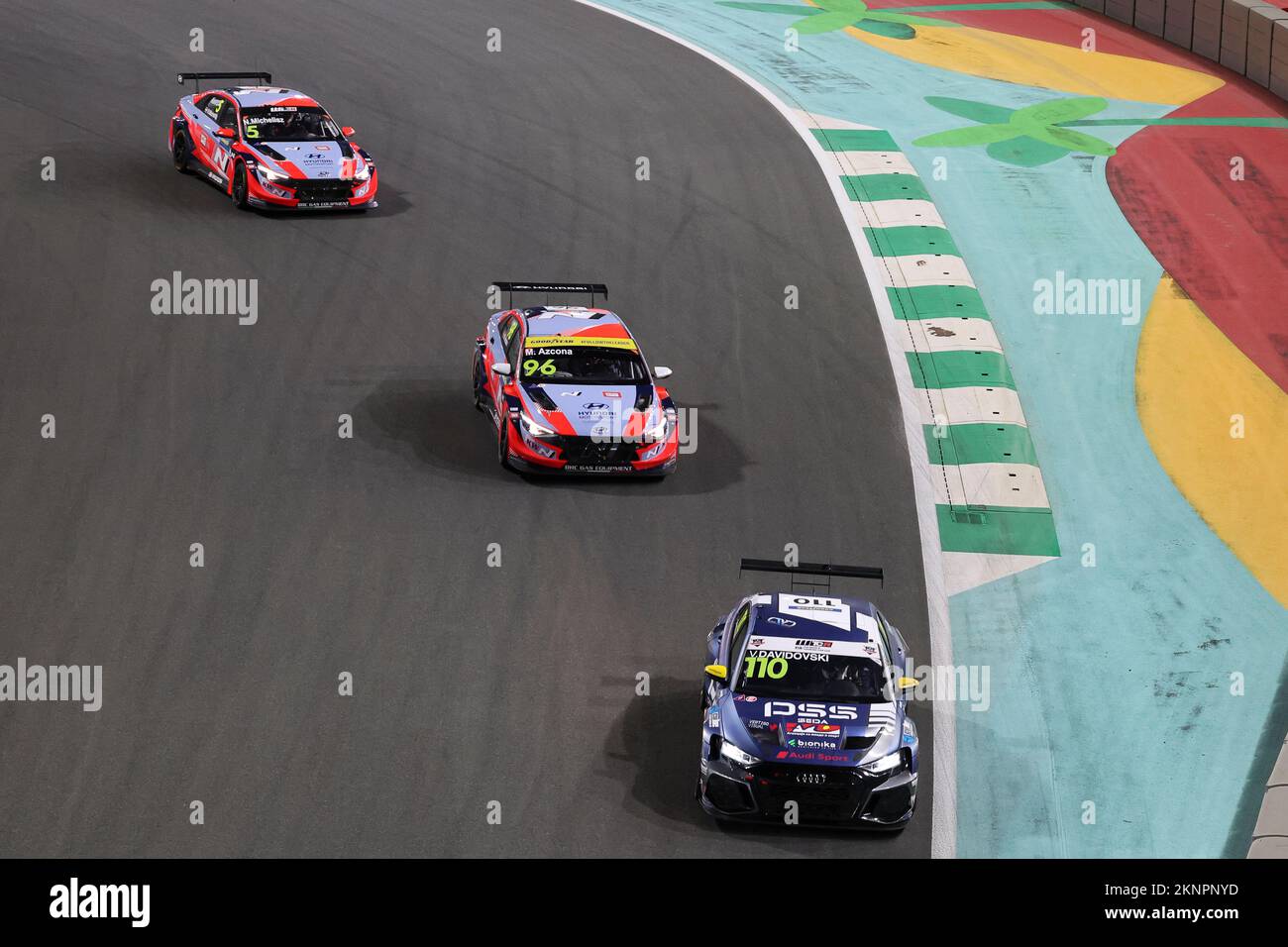 110 DAVIDOVSKI Viktor (MKD), COMTOYOU RACING, Audi RS3 LMS TCR, action ...