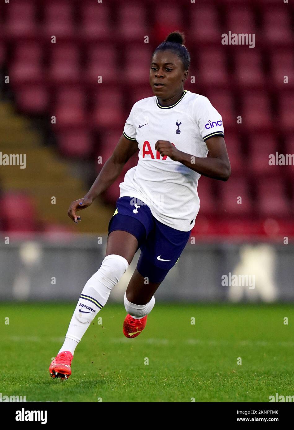 Tottenham Hotspur's Jessica Naz during FA Women's Continental League ...