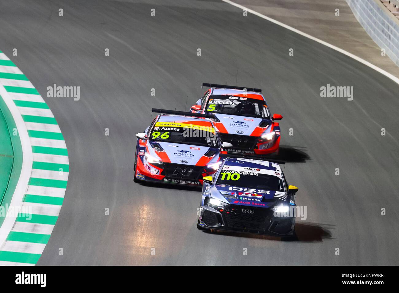 110 DAVIDOVSKI Viktor (MKD), COMTOYOU RACING, Audi RS3 LMS TCR, action ...