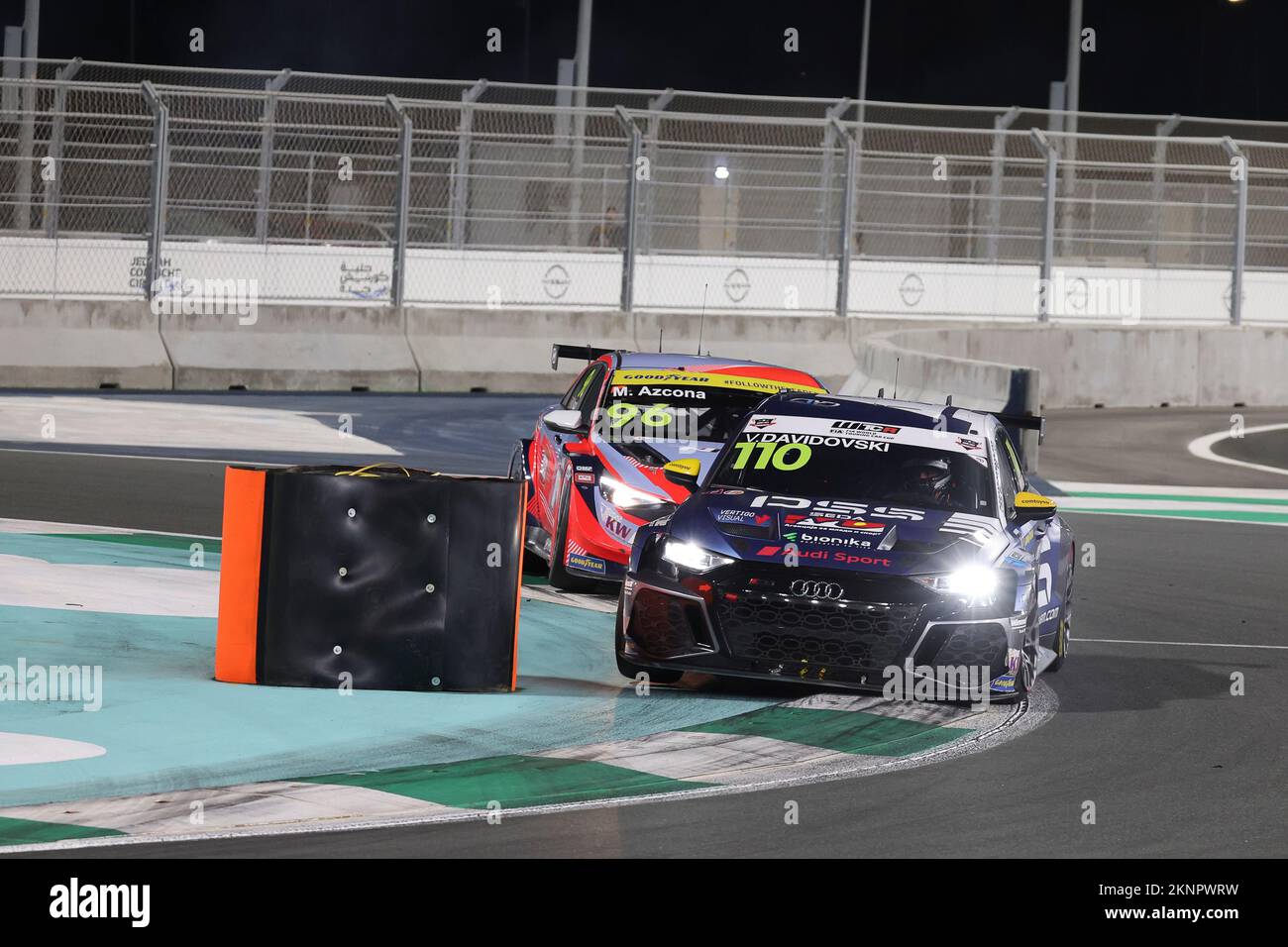 110 DAVIDOVSKI Viktor (MKD), COMTOYOU RACING, Audi RS3 LMS TCR, action ...