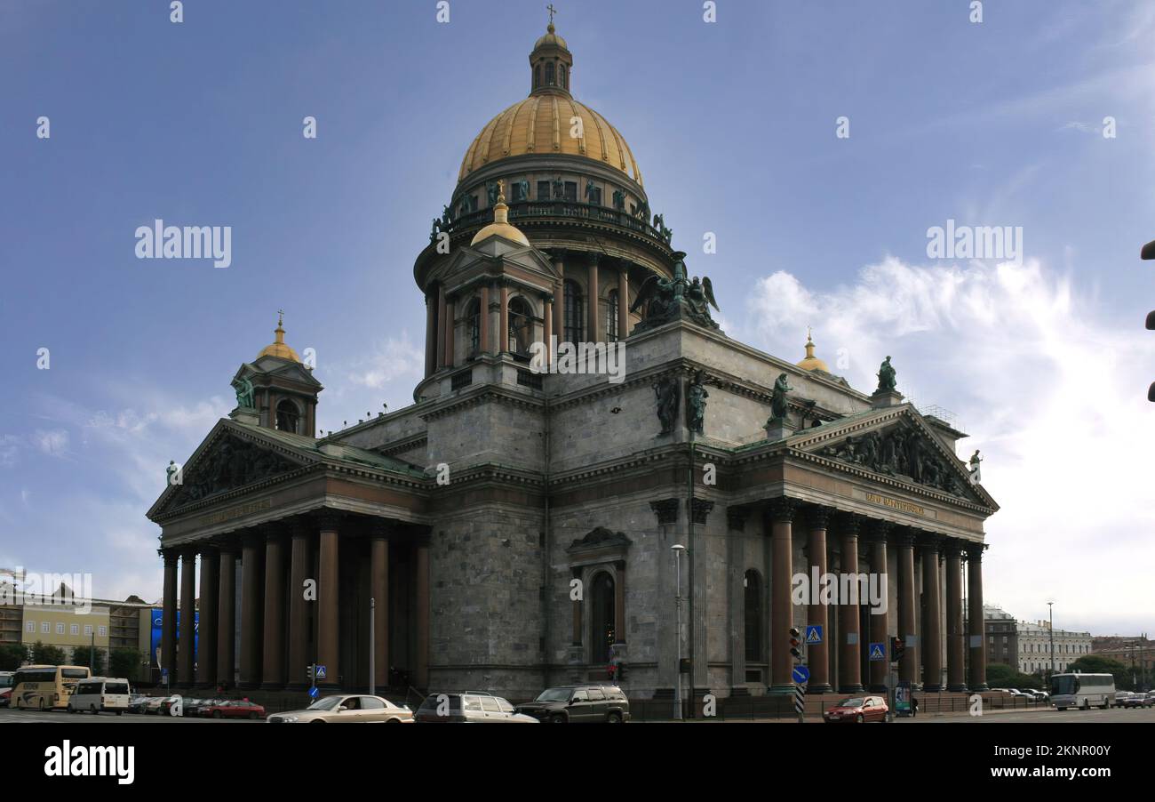 St. Isaac's Cathedral is an example of Russian neoclassicism built ...