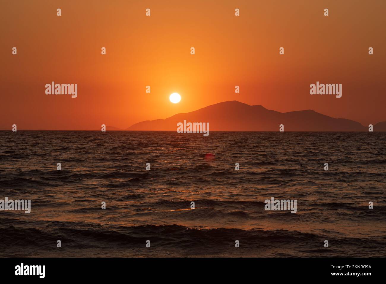 Marmari sunset hi-res stock photography and images - Alamy