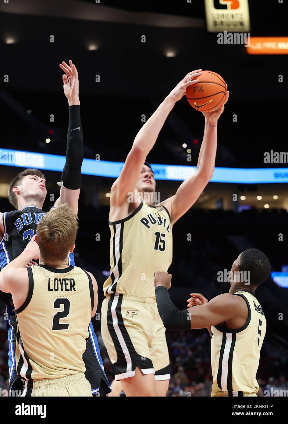 Zach edey 2022 hi-res stock photography and images - Alamy