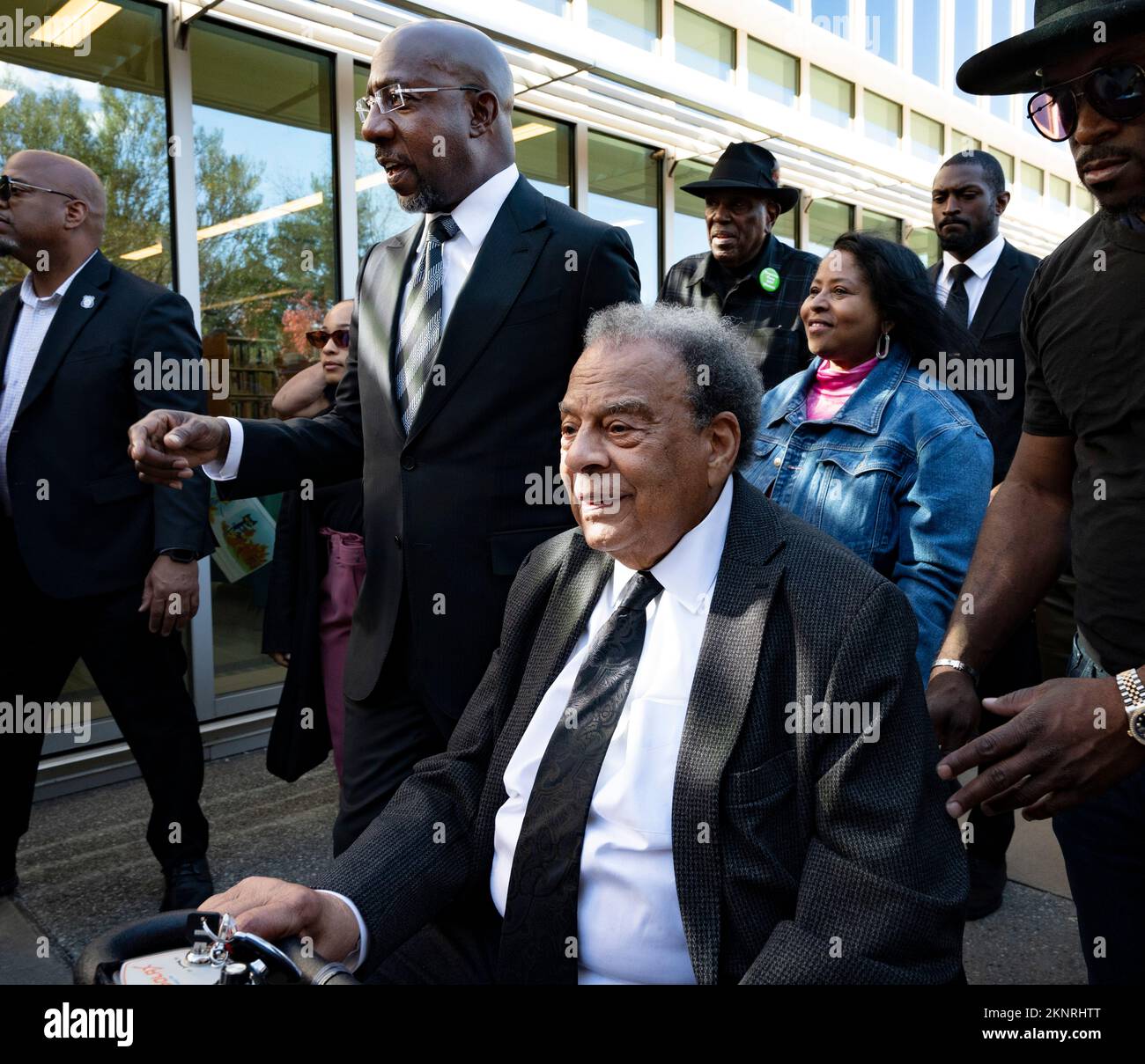Atlanta, Georgia, USA. 27th Nov, 2022. Civil rights icon, former United ...