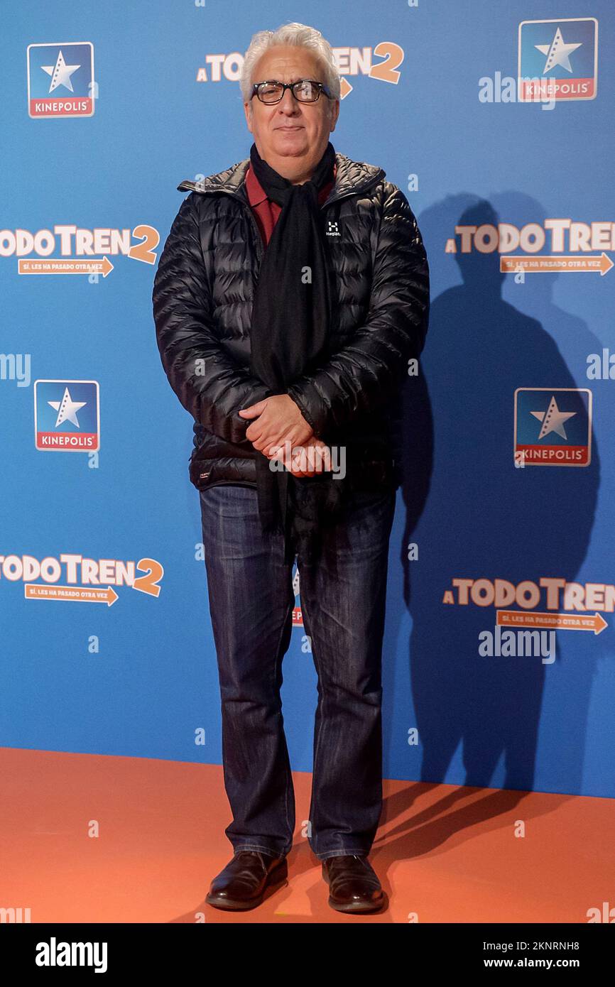 Leo Harlem attends the film photocall for "A Todo Tren 2". November 26 ...