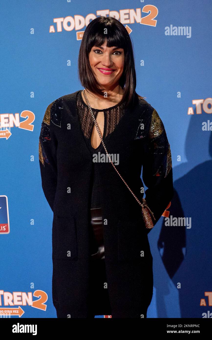 Irene Villa attends the film photocall for "A Todo Tren 2". November 26 ...