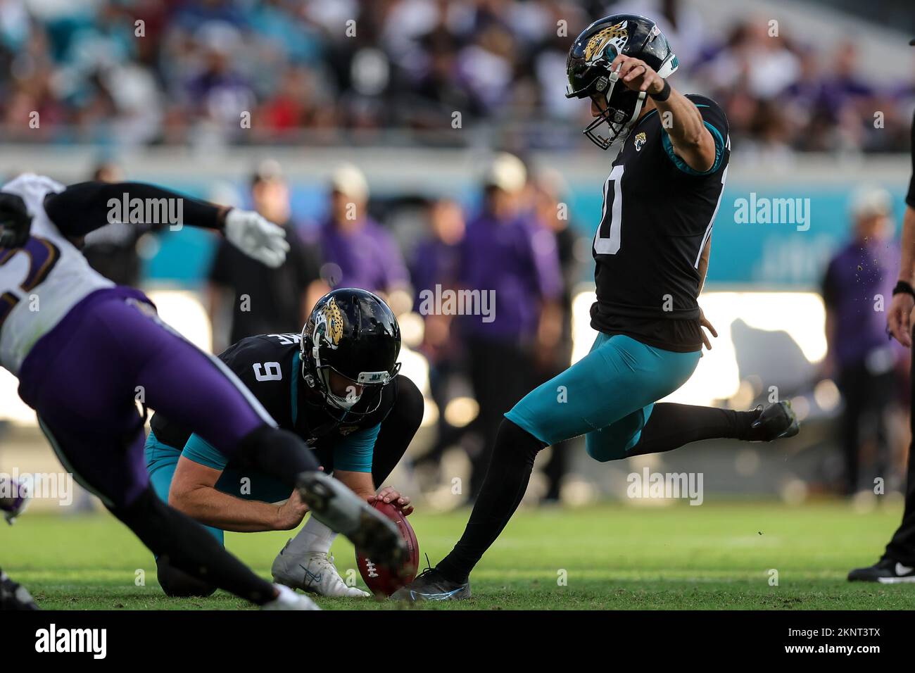 Jacksonville, Florida, USA. November 27, 2022: Jacksonville Jaguars ...