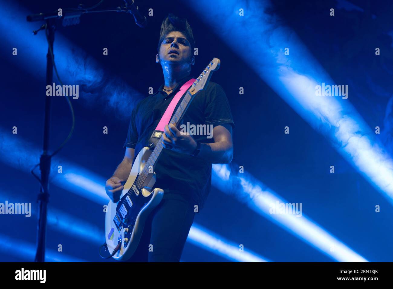 FREIBURG, Germany. , . Canadian guitarist Ian D'Sa, of the rock band ...