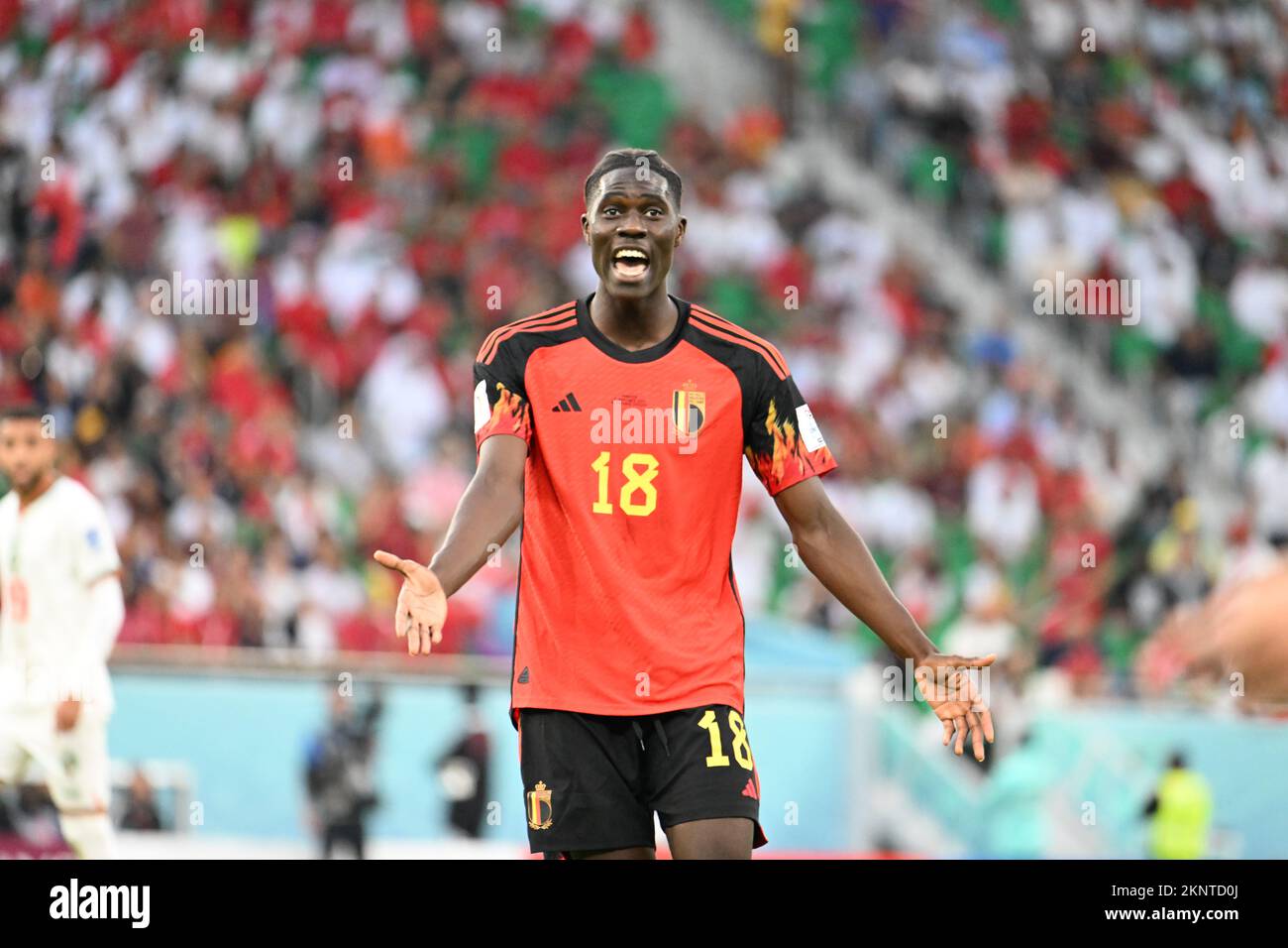 Belgium vs morocco group f match hi-res stock photography and images ...