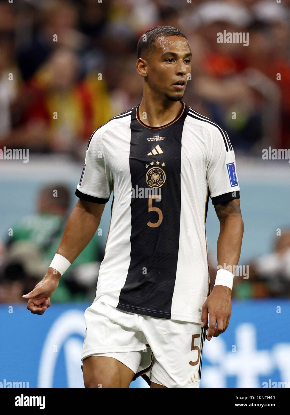 Al Khor, Qatar. 27th Nov, 2022. AL KHOR - Thilo Kehrer of Germany ...