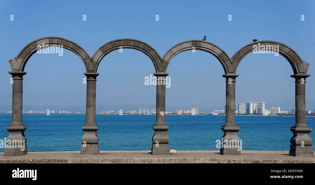 Puerto Vallarta, Mexico - November 9, 2022 - The Los Arcos Marine Park ...
